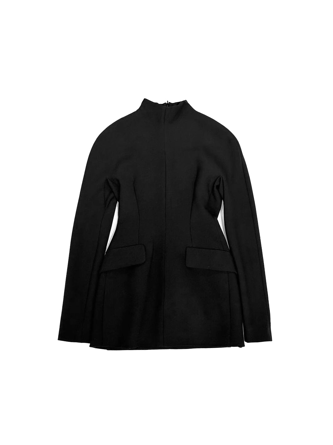 SPORTMAX - Tefrite Dress - AW25 - BLACK - MACHINE-A